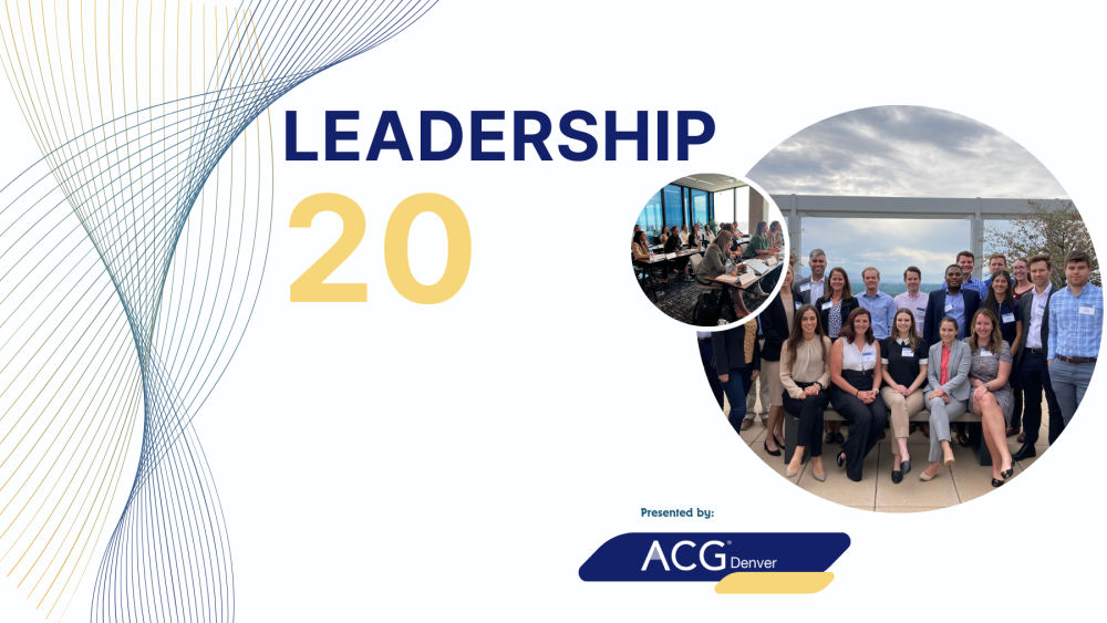 2025-2026 Leadership 20 | ACG Denver